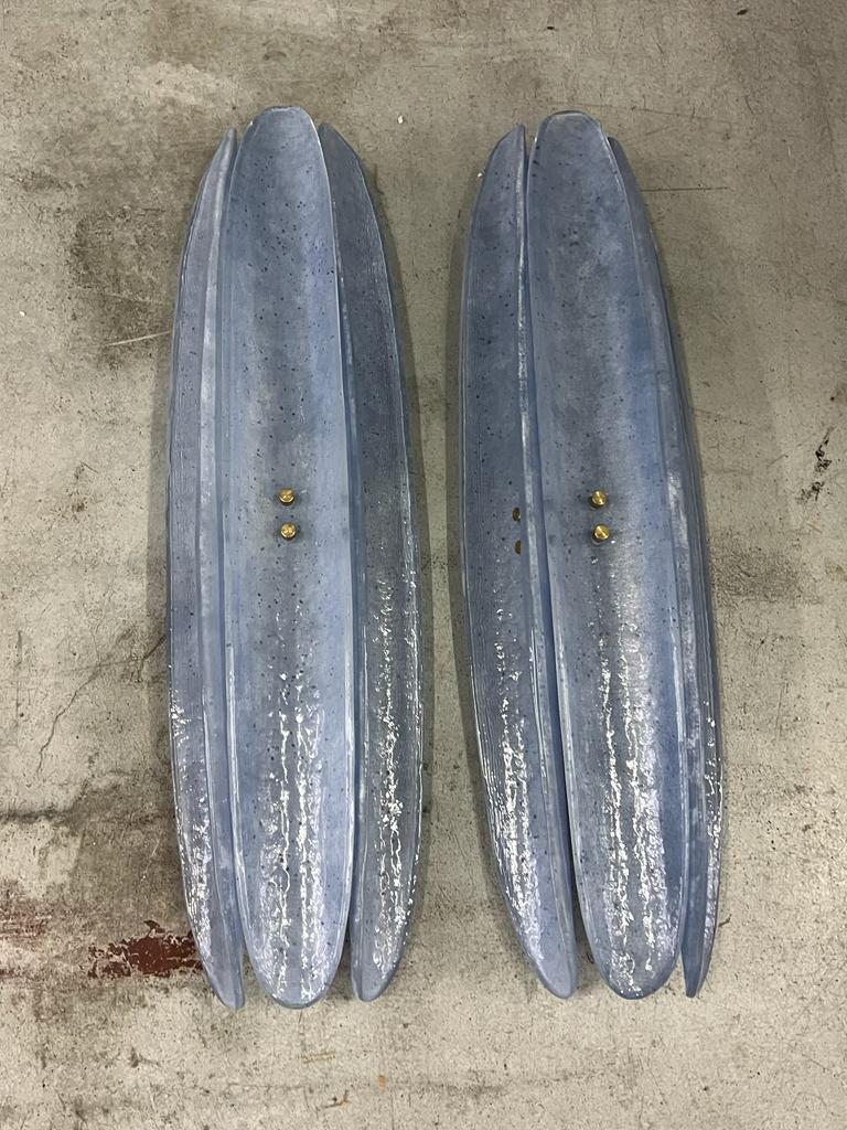 #8177-UCGG - Pair of Murano Sconces – Sourced by Janet Wiebe
