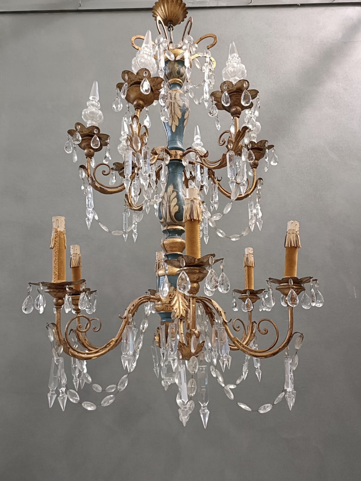 #8416-HAGG - Chandelier – Sourced by Janet Wiebe